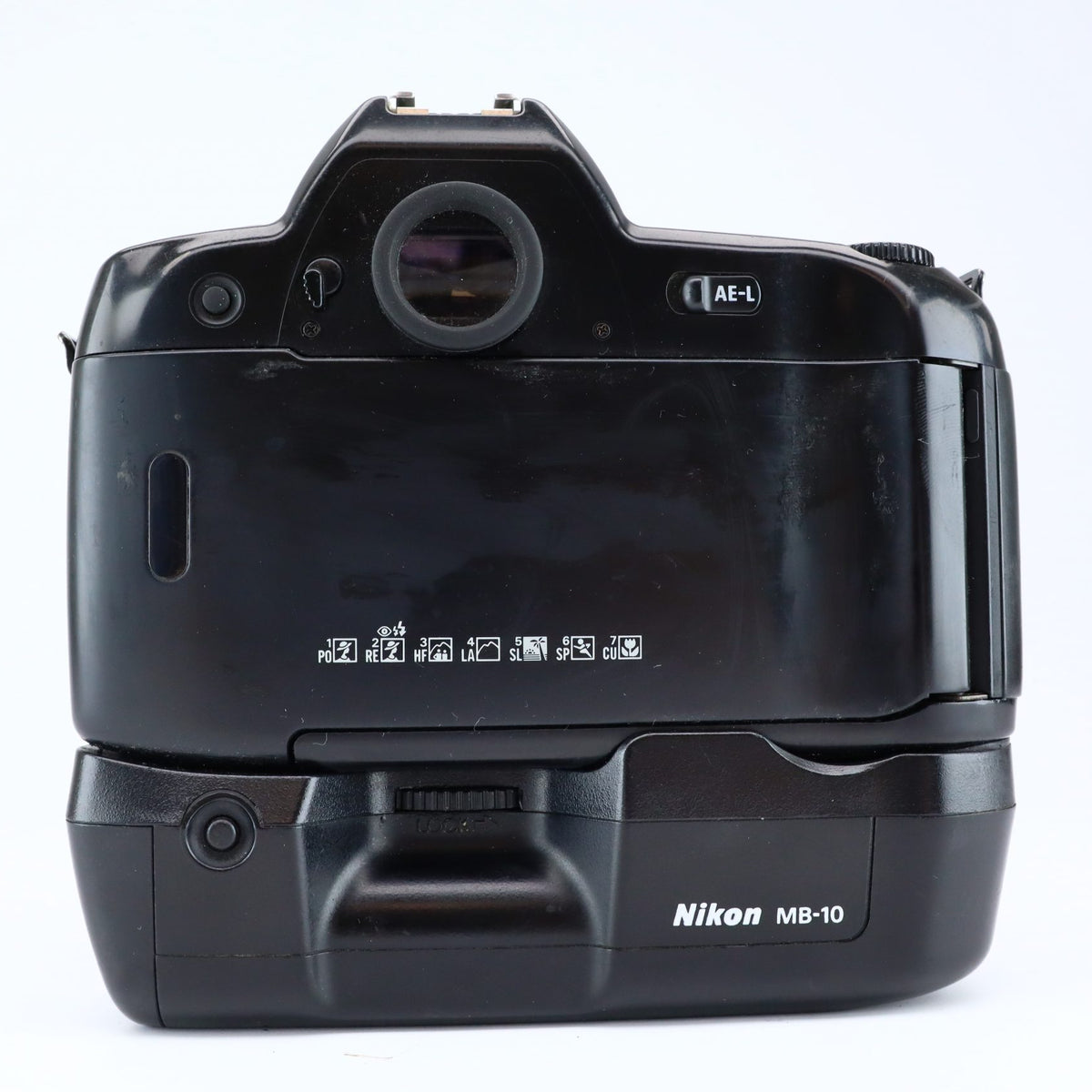 Nikon F90X + Nikon MB-10 battery grip – Hard to Find Camera Store