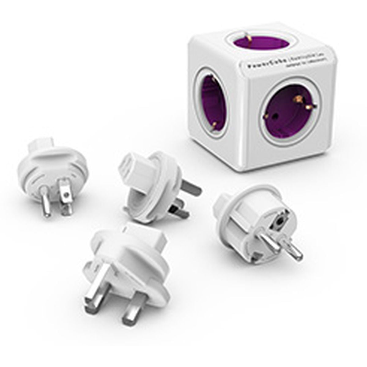 Allocacoc PowerCube Rewirable + 3X Plug – Hard to Find Camera Store