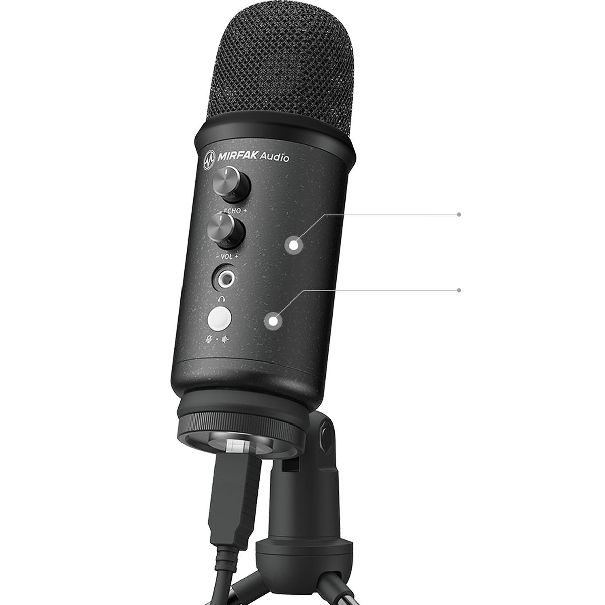 MIRFAK USB Desktop Microphone TU1 – Hard to Find Camera Store