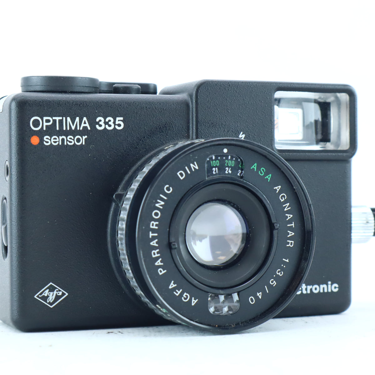 Agfa Optima 335 Sensor Electronic – 35mm Zone Focus Compact Camera – Hard to Find Camera Store