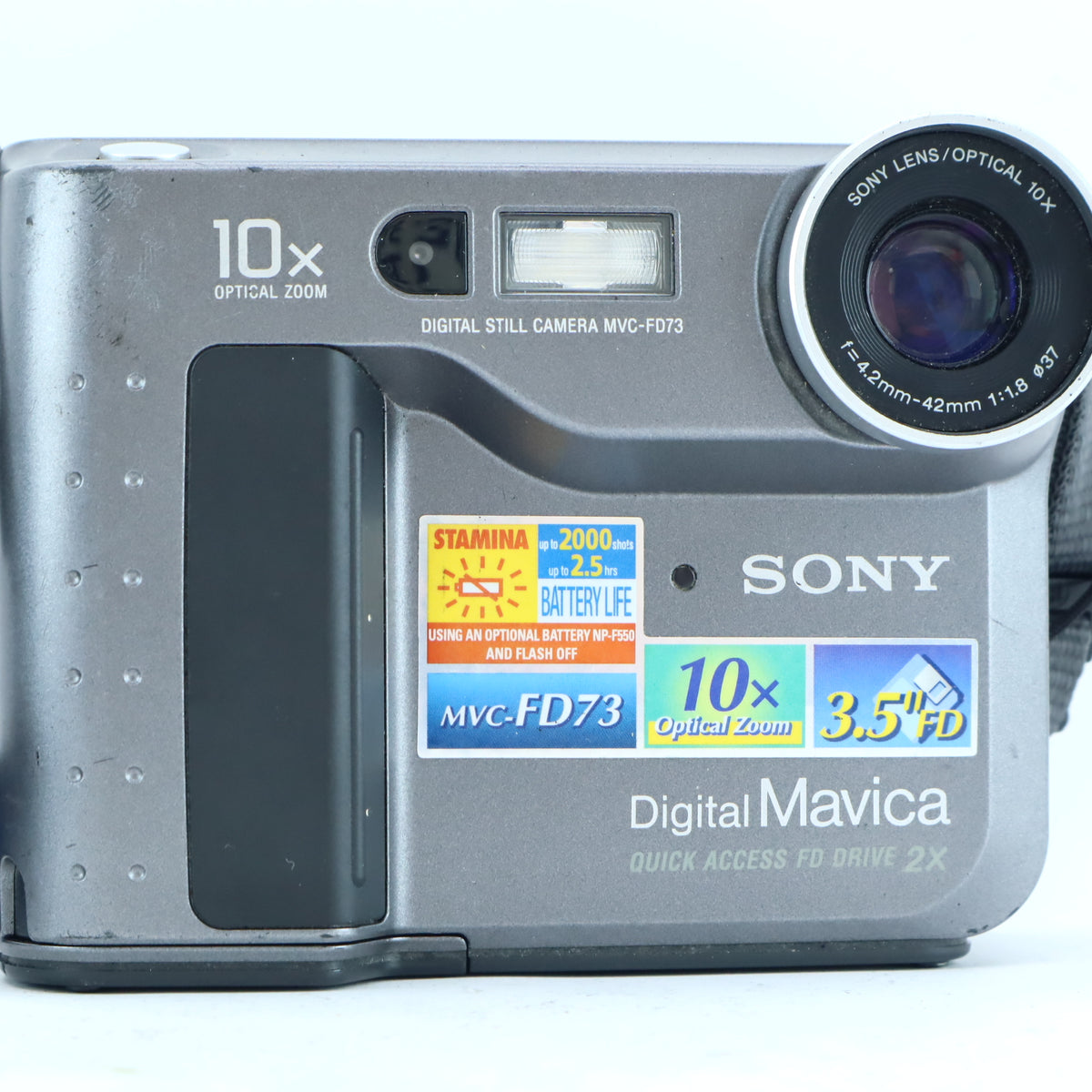 Sony Mavica MVC-FD73 – Vintage Digital Camera with Floppy Disk Storage ...