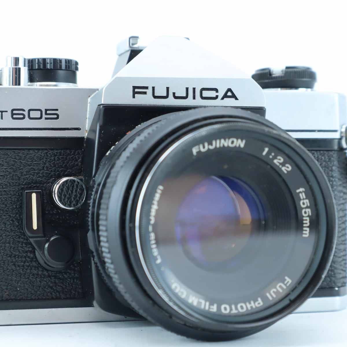 Fujica ST605 with Fujinon 55mm f/2.2 – Manual 35mm M42 SLR with Fuji P ...