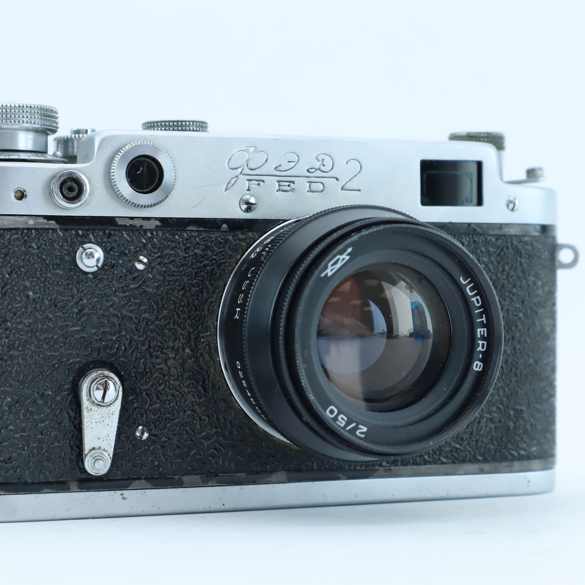 FED 2 with Jupiter-8 50mm f/2 – Soviet 35mm Rangefinder – Hard to Find ...