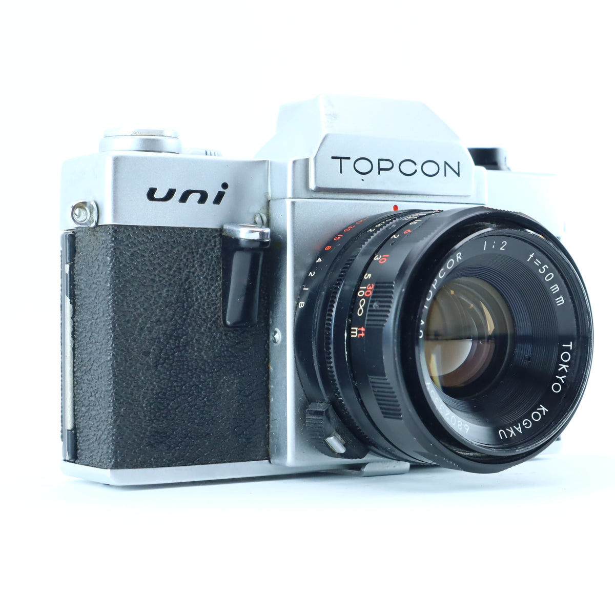 Topcon Uni with UV Topcor 50mm f/2 – Hard to Find Camera Store