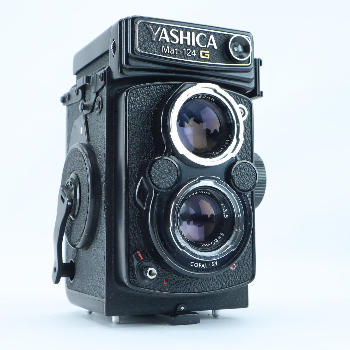 Yashica-Mat 124 G with Yashinon 80 mm f/3.5 – 6×6 TLR Medium Format Ca ...
