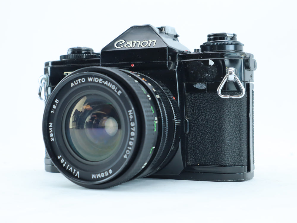 Canon EF + Vivitar 28mm f/2.5 – Hard to Find Camera Store