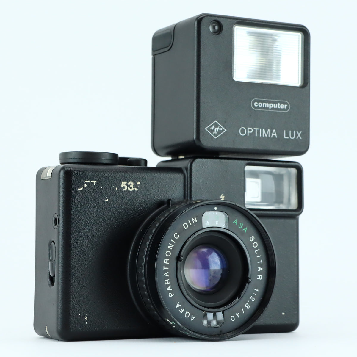 Agfa Optima 535 sensor electronic | ASA Solitar 1:2.8/40 – Hard to Find ...