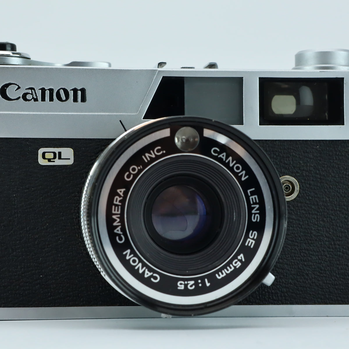 Canon QL Canonet QL25 + Canon SE 45mm 2,5 – Hard to Find Camera Store