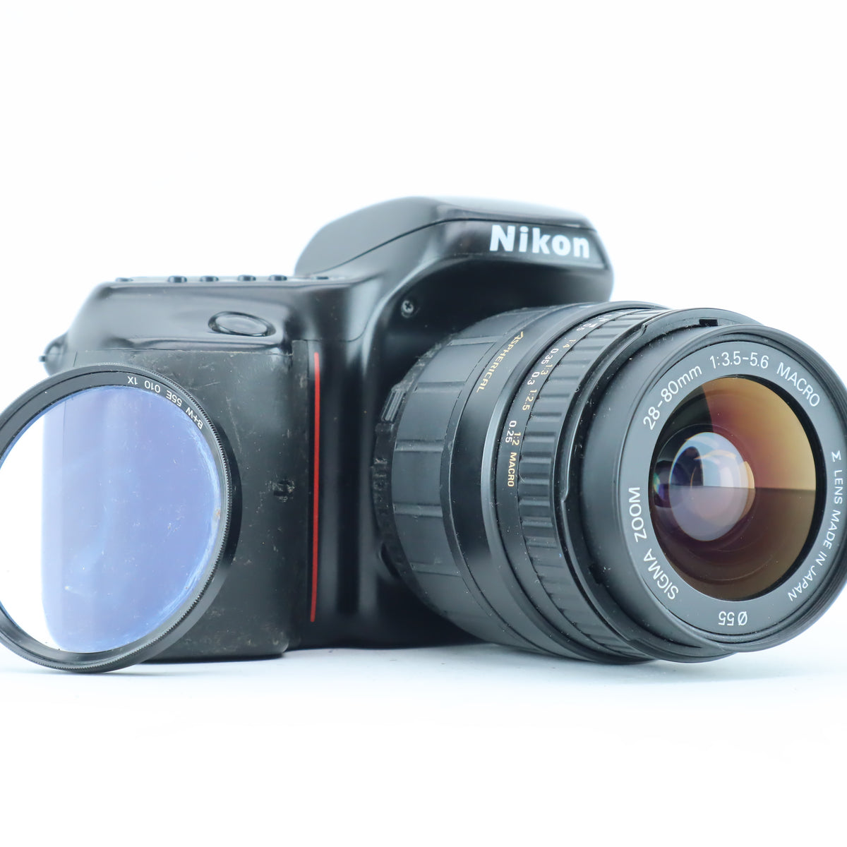 Nikon F50 with 28-80mm 1:3.5-5.6 Macro Lens – Hard to Find Camera Store