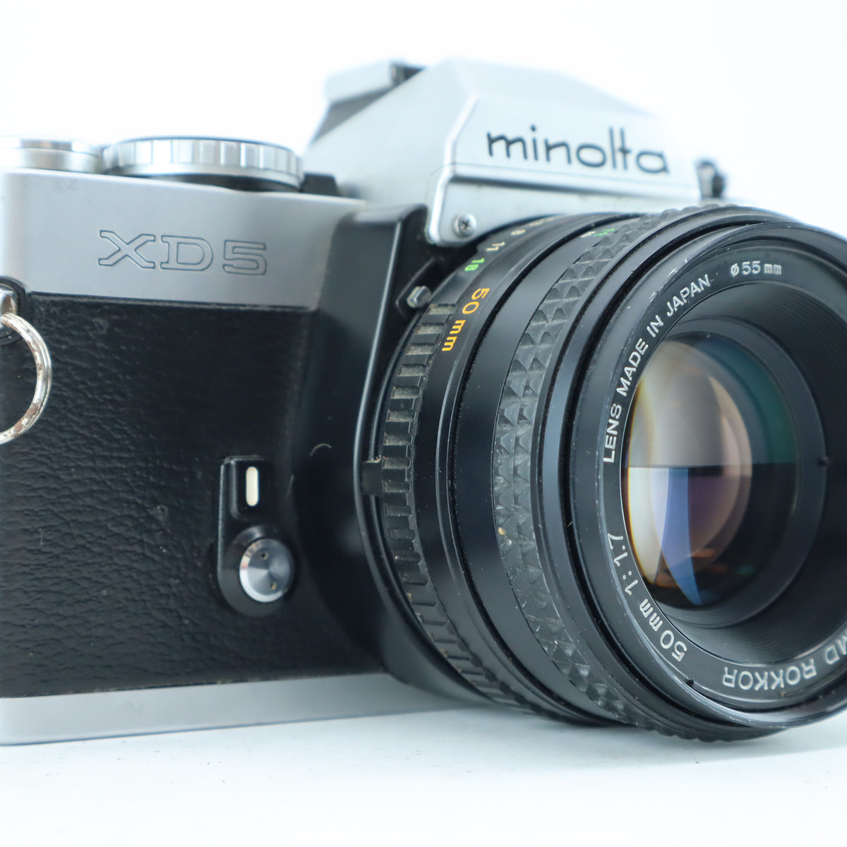 Minolta XD5 with MD rokkor 50mm 1,7 lens – Hard to Find Camera Store