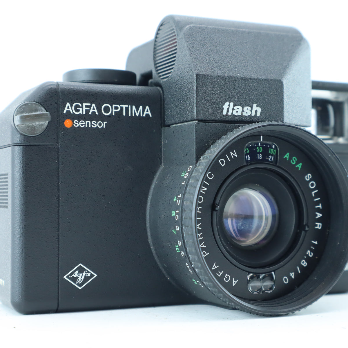 Afga Optima Electronic Flash with 2,8/40mm – Hard to Find Camera Store