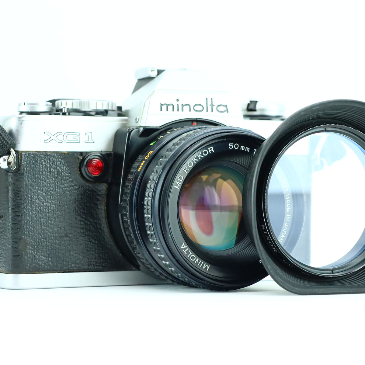 Minolta XG1 with MD Rokkor 50mm 1:1.7 lens – Hard to Find Camera Store