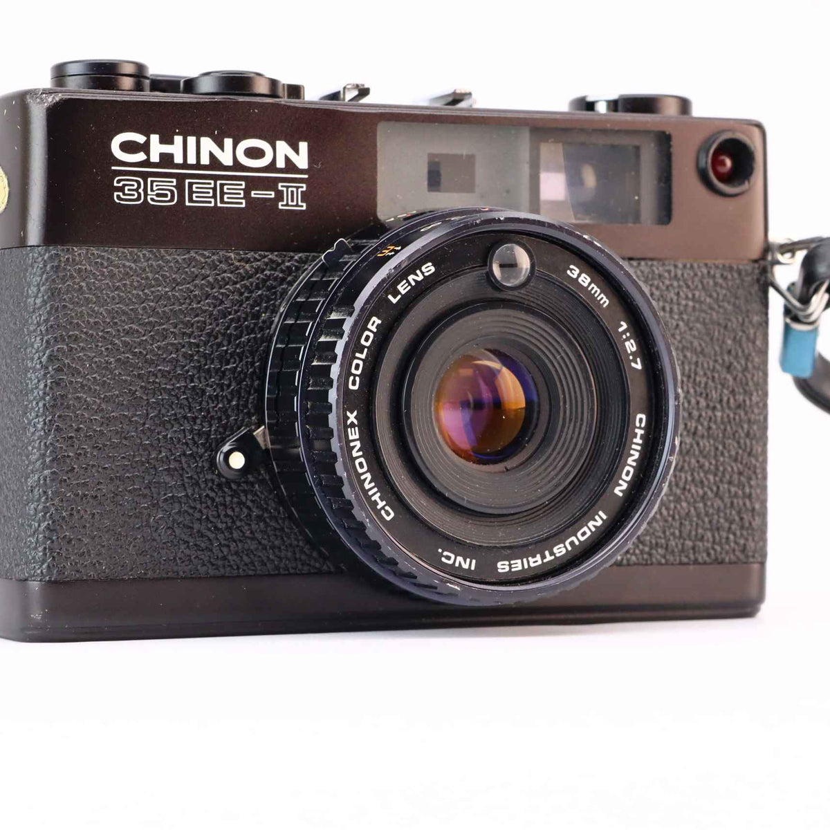 Chinon 35EE-II met Chinonex lens 38mm 1:2.7 – Hard to Find Camera Store