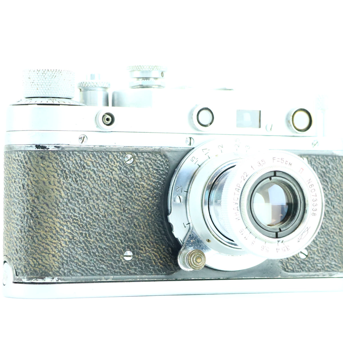 Zorki-C with Jupiter-22 1:3,5 f=5cm lens – Hard to Find Camera Store