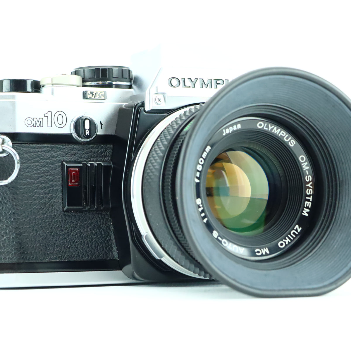 Olympus OM10 with Olympus OM-system Zuiko MC auto-s 1:1.8 f=50mm lens ...