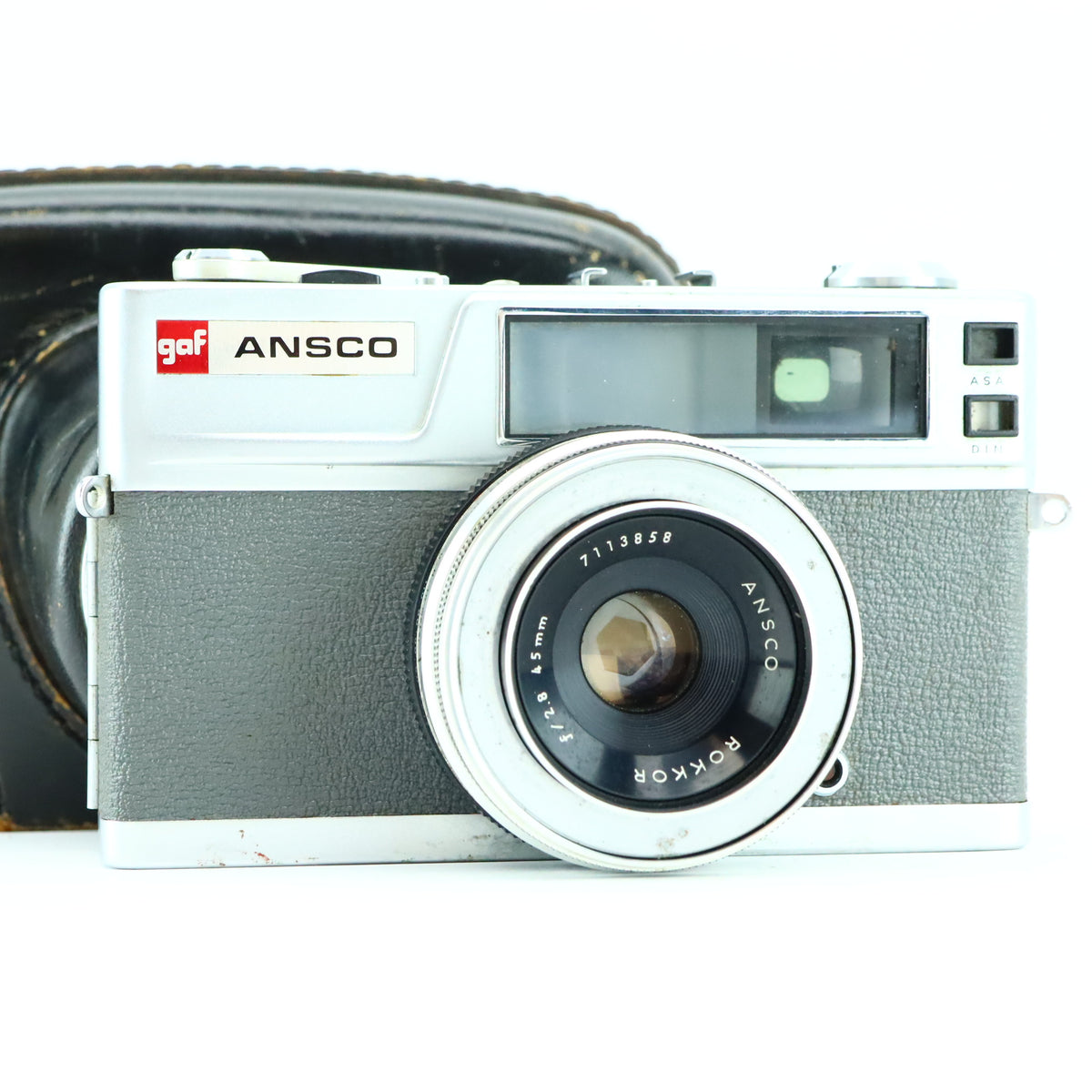 GAF Ansco Autoset CDS with Ansco Rokkor f/2.8 45mm lens – Hard to Find ...
